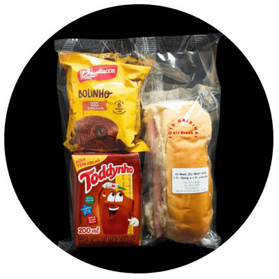 Kit Lanche Individual Para Empresas e Eventos.